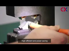 Máquinas e aparelhos semiautomáticos para a transformação do aço, com um grau de eficiência superior e um posicionamento mais preciso