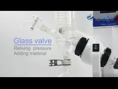 Electric Lab Rotary Evaporator Vacuum Crystallizer  20L High Efficient