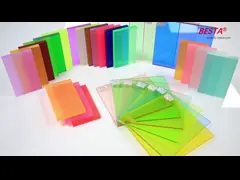 Clear Colored Acrylic Sheets Panels PMMA Laser Cutting Fireproof