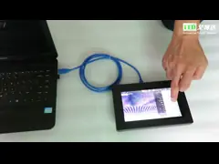 PCAP PCT Industrial Touch Screen Monitor USB Powered 7 Inch Rugged Metal Housing