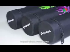 Multi Section Fishing Tackle Set Spinning / Casting Rod With Reel