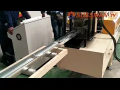 Light Steel Framing Stud And Track Roll Forming Machine 13 Stations Width Adjustable