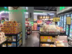 Defrost Free Multideck Open Chiller Air Curtain 4 Shelf Adjustable