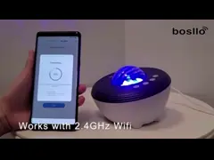 USB Starry Galaxy Projector 5V DC 10W Ceiling / Metope White