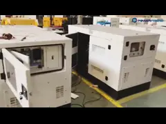 Silent Diesel Generator Set Container 25KW 30KVA 4 Cylinder