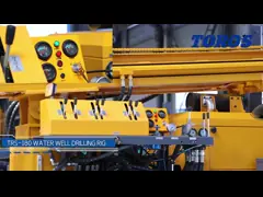 Crawler Water Well Drilling Rig 85KW Hydraulic With Diesel Engine