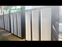 Automatic Defrost Multideck Open Chiller Efficient Copper Tube Aluminum Fin
