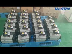 SS316 Pneumatic Butterfly Valve Air Operated For Marine Industry