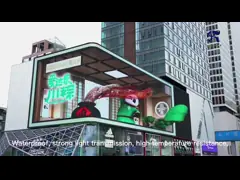 Outdoor LED Video Wall Display Billboard 3D Splicing For Advertising