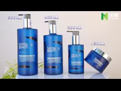 Hair Salon Plastic Shampoo Bottles Recycled PCR Custom Logo With Pump