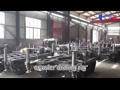 Small Exploration Drilling Rigs 300m Depth Easy Operation Trailer / Crawler Type