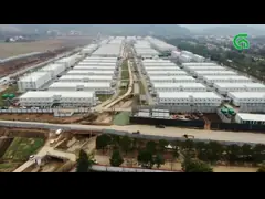 Shipping Prefabricated Office Container Vandal Proof Steel Frame