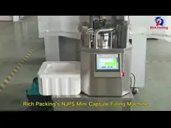 Mini Automatic Capsule Filling Machine Space Saving For Powder Granule
