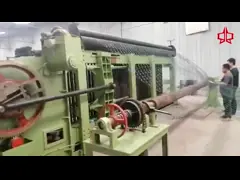 Automatic Gabion Machine 22kw Galvanized Wire Mesh For Retainer Wall