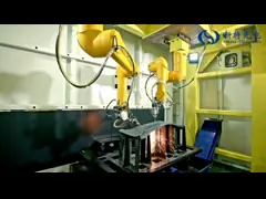 Double Robot Laser Cutting Machine Edges / Holes For Sheet Metal