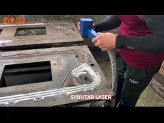Industrial Pulsed Portable Laser Cleaning Machine 500W Automatic