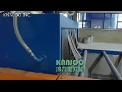 Electric Roller Conveyor Shot Blasting Machine 0.5m/Min For Surface Cleaning