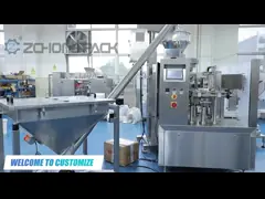 Accuracy Powder Packing Machine High Speed Automatic Measuring Multi Station