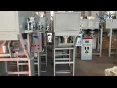 Pellets Fertilizer Packaging Machine 2.2kw 600 Bag / h For Bagging