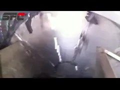 Compact Tire Recycling Machine Shredder Crushing High Efficiency