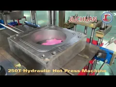 250 Ton Hydraulic Rubber Molding Machine Hot Press For Silicone Product
