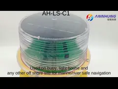Navigation Solar Marine Lantern Beacon Light 20FPM LED PC Housing IP68