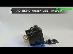 Usb Charger Rocker Switches Panel 12v 24v Waterproof Fireproof