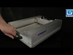 Máquina de prueba de cinta de película de goma cortador de alta precisión manual
