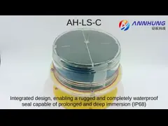 Flashing LED Solar Marine Lantern Deep Immersion Waterproof Integrated