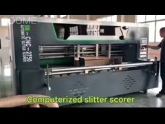 Computerized Thin Blade Slitter Scorer Machine Paperboard Cutting For Carton Box