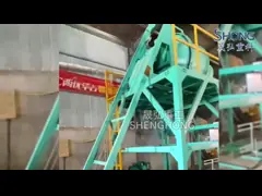 BB Fertilizer Pellet Machine NPK Bulk Blending 7 T/H PLC Control