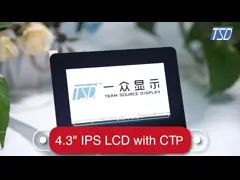 Schermo IPS TFT LCD 4,3 Zoll 480 x 272 24 bits RVB