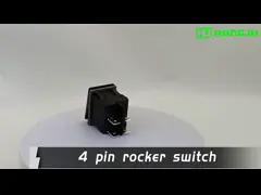Aluminum Rocker Switches DC 12V 20A 4 PIN For Car / Boat / RV