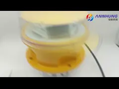 2000cd Solar Powered Aviation Lights LED Medium Intensity IP66