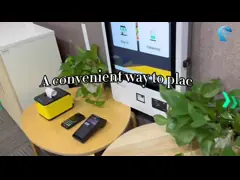 Touch Restaurant Ordering Kiosk 32 Inch High Definition Self Print