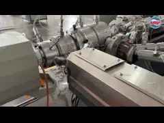 Irrigation Gas Spiral Pipe Extrusion Line PVC HDPE PE Double / Three Layers