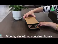 Prefab Portable Modular House Container Office Foldable Fire Resistant