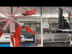 Water Supply Plastic Pipe Machine 800kg/h Electric Extruding High Efficiency