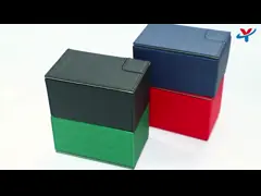 Shockproof Deck Card Box Divider PU Leather Medium Size
