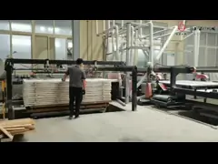 Automatic Magnesium Oxide Board Production Line 1500 Sheets High Capacity