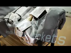 Silicone Fiberglass Thermal Insulation Covers Removable High Temperature