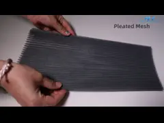 Fiberglass Pleated Plisse Insect Screen 30m 3.0m Width For Sliding Window