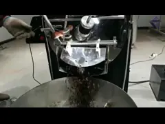 Cocoa Bean Industrial Roasting Machine 2.1kw Electric Heat Commercial