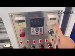 Corrugated Thin Blade Slitter Scorer Machine 380V 50HZ 8 Shaft Manual Type