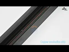 Rail LED Magnetic Track Light 220v Aluminum Recessed Black / White