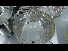 Vibrator Bowl Automatic Packaging Machine Counting Vertical Space Saving