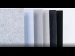 High Density Polyester Fiber Board Fireproof Soundproof Acoustic Cuttable