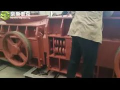 Automatic Clay Brick Making Machines Toothed Roller Crusher 18.5kw High Capacity