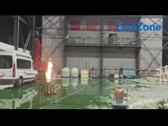 High Pressure Automatic Fire Water Monitor DC 36V 0.6Mpa Quick Response