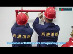 IG100 Inert Gas Fire Suppression System High Safety Environmentally Friendly